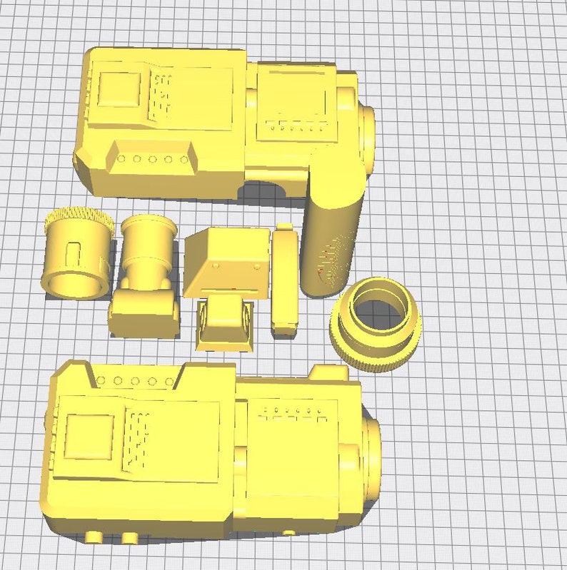 TMNT Inspired April O'neil Camera AND Turtle Communicator STL for 3d ...