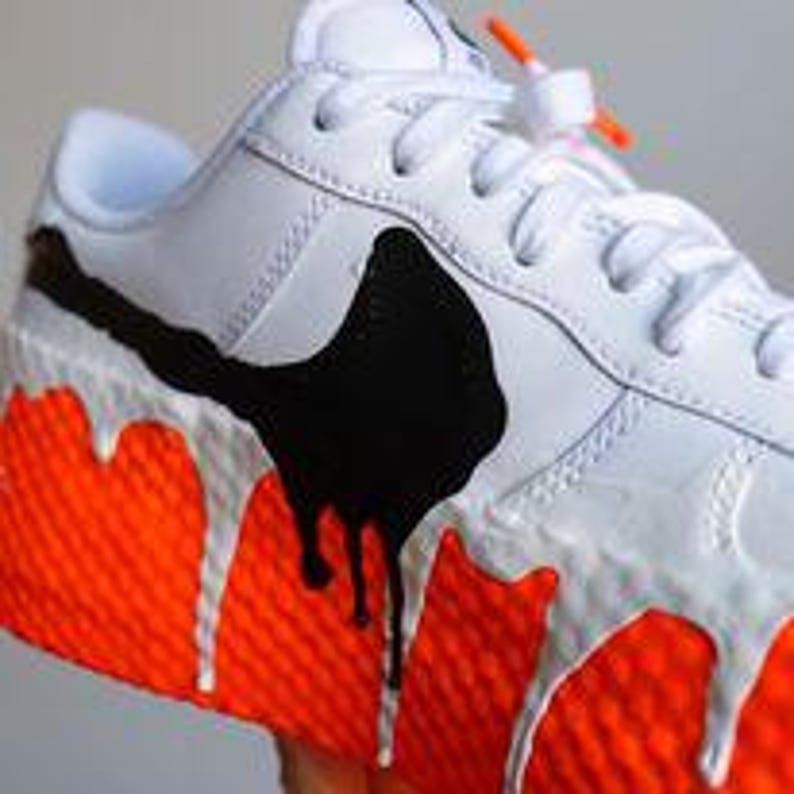 WHITE DRIP EFFECT - Etsy