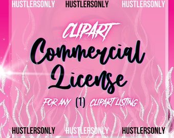Extended Commercial License/commercial Use Clipart/commercial - Etsy