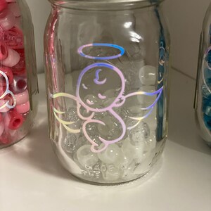 Decal and Beads ONLY for Personalized Labor and Delivery Jar. - Etsy