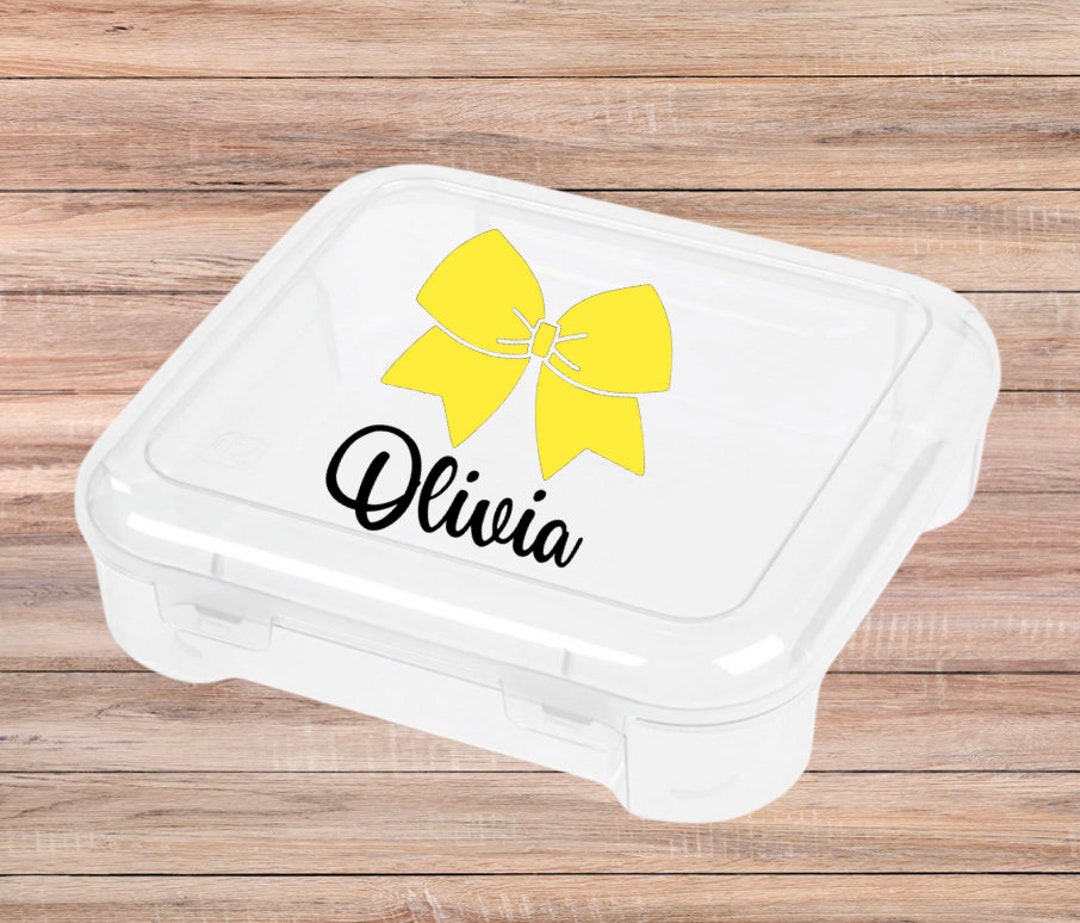 Personalized Cheer Bow Case Cheerleader Bow Case Cheer Bow - Etsy