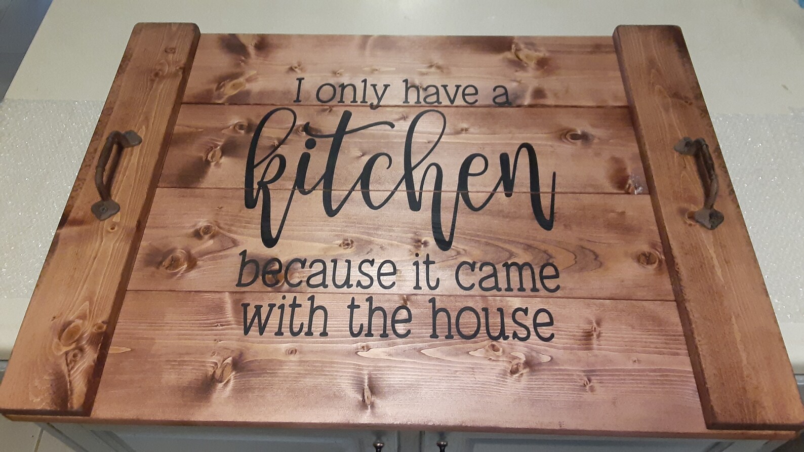 Hand Made Custom Stove Top Cover - Etsy