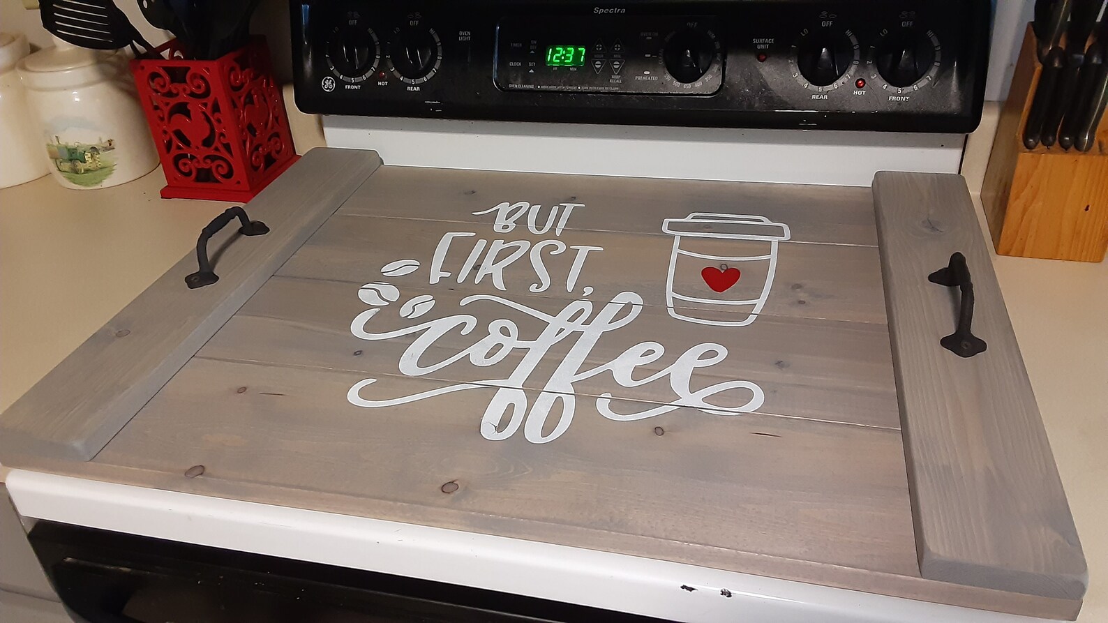 Hand Made Custom Stove Top Cover - Etsy