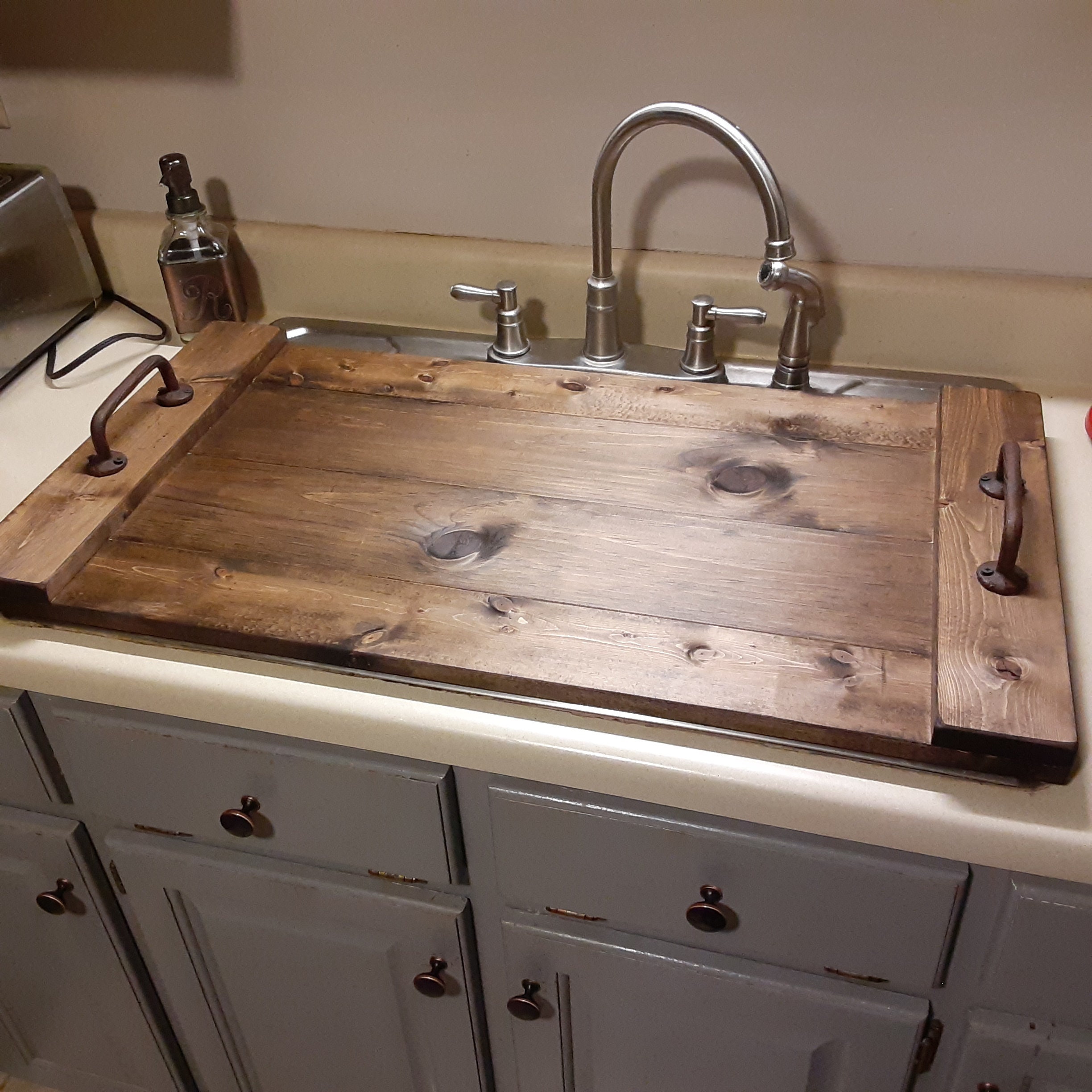 Hand Made Custom Sink Cover | Etsy