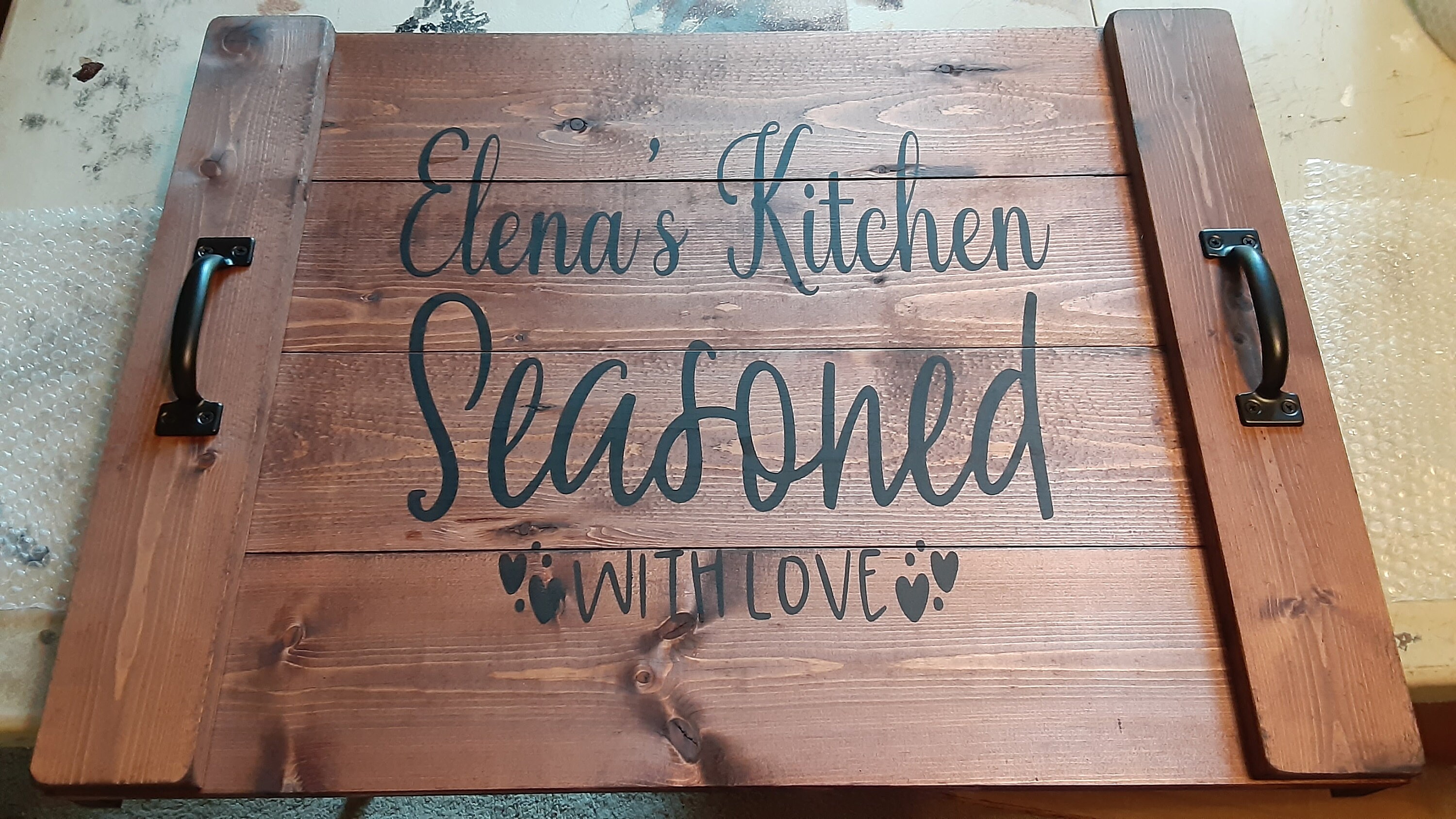 Hand Made Custom Stove Top Cover | Etsy