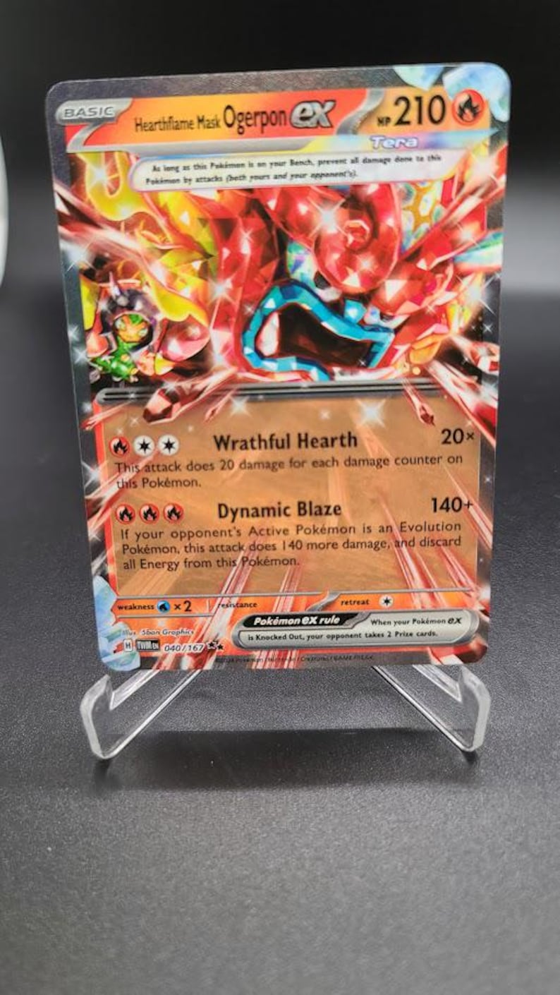 Fire Legends EX Lot | Armarouge, Ogerpon & Magcargo – Authentic NM ...