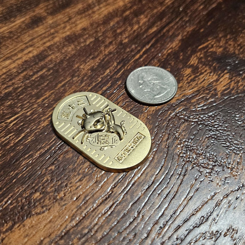 Maneki Meowth Coin - Etsy