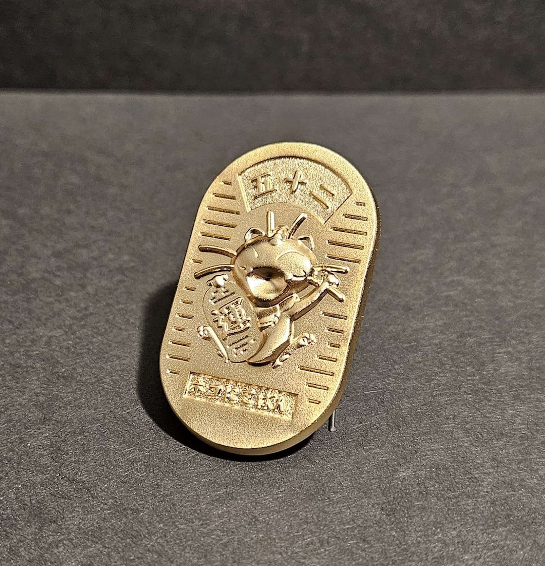 Maneki Meowth Coin - Etsy