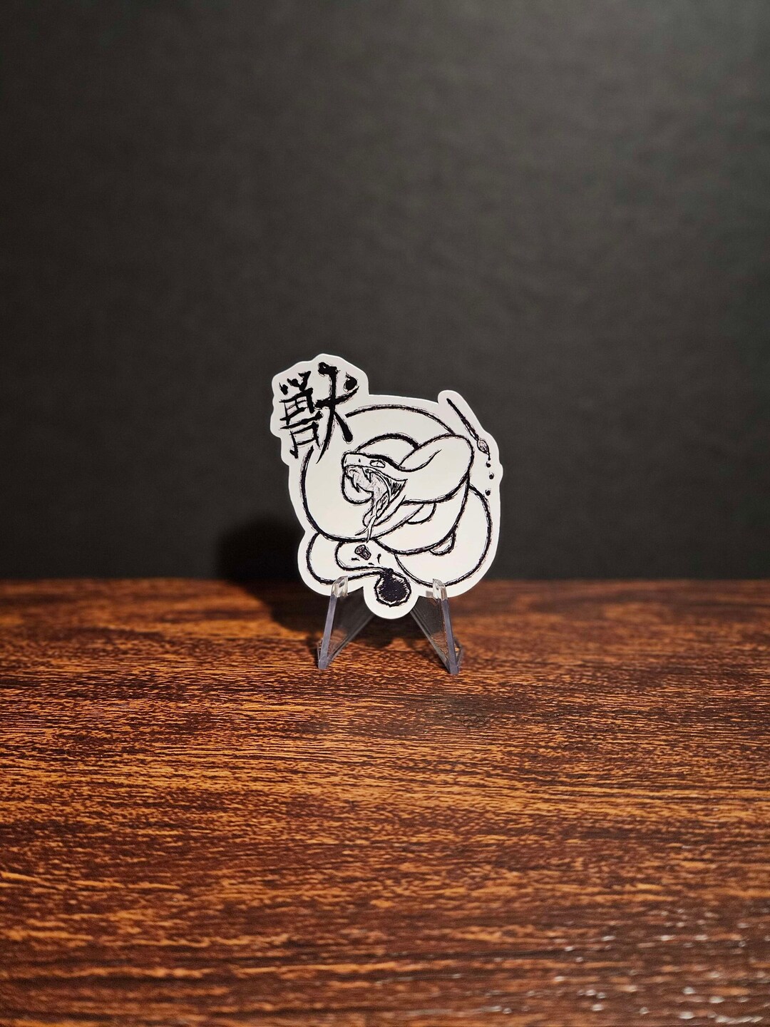 Let the Beast Flow Snake Sticker - Etsy