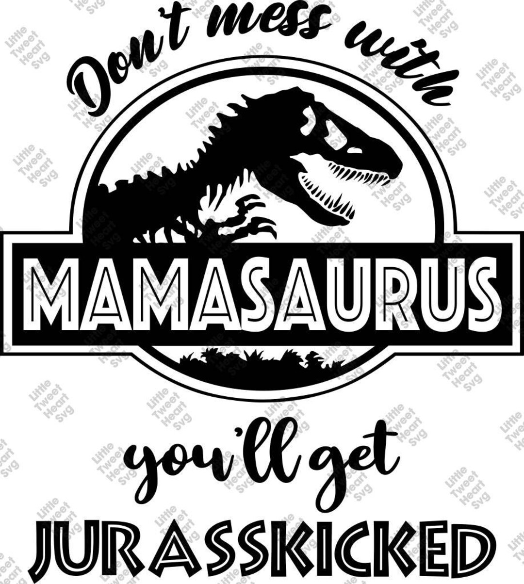 Mamasaurus SVG, DXF, Png, Jpeg -instant Download - Etsy