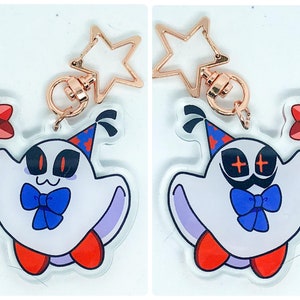 PAPER MARIO Double Sided Charms - Etsy