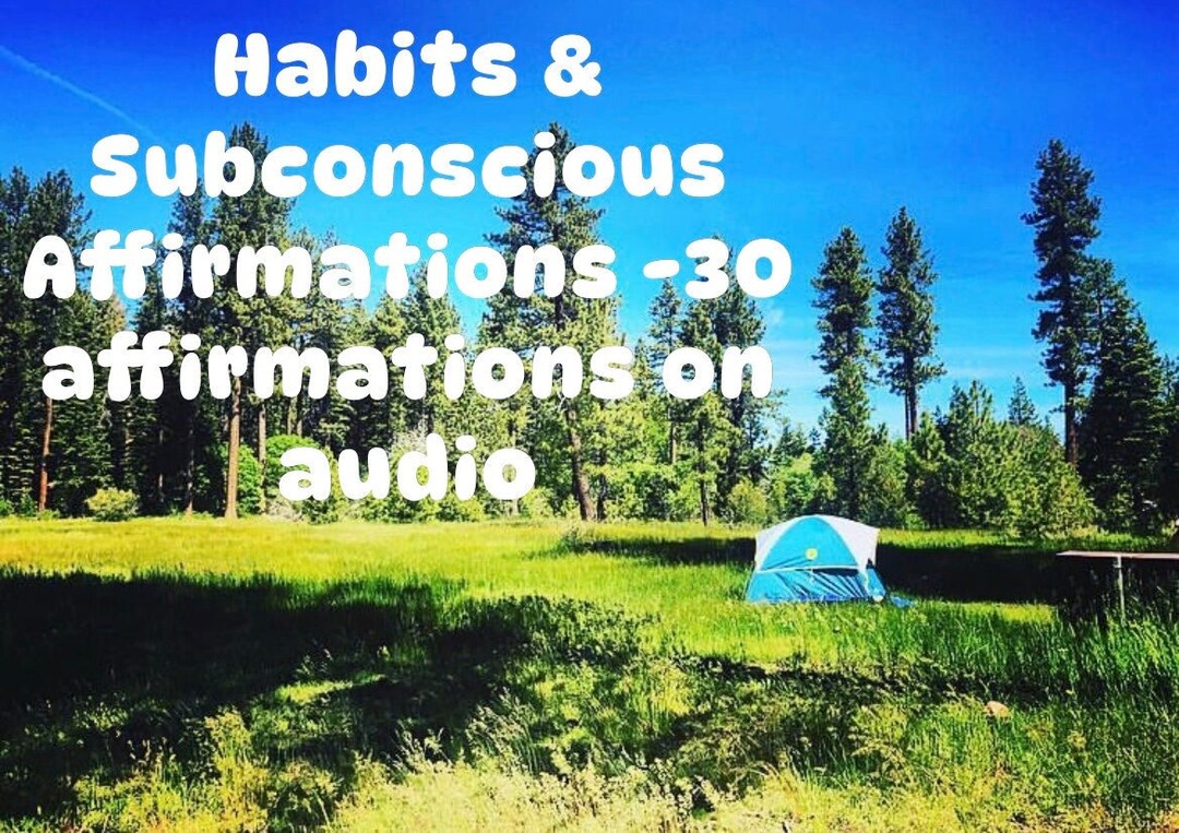 Habits and Subconscious Affirmations: 30 Affirmations - Meditation ...