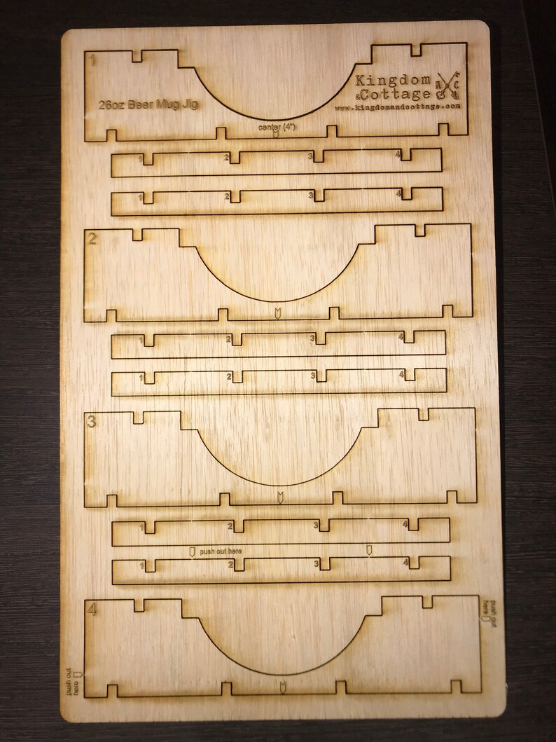 26oz. Beer Mug Jig for Laser Engraving (physical Item) - Etsy