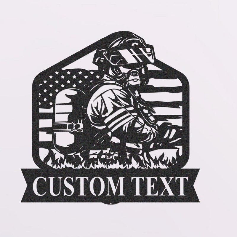 Firefighter Sign - Etsy