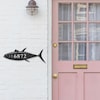 Personalized Bass Fish House Number, Fishing Home Number Metal Wall ...