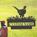 Pheasant Hunt Monogram - Etsy