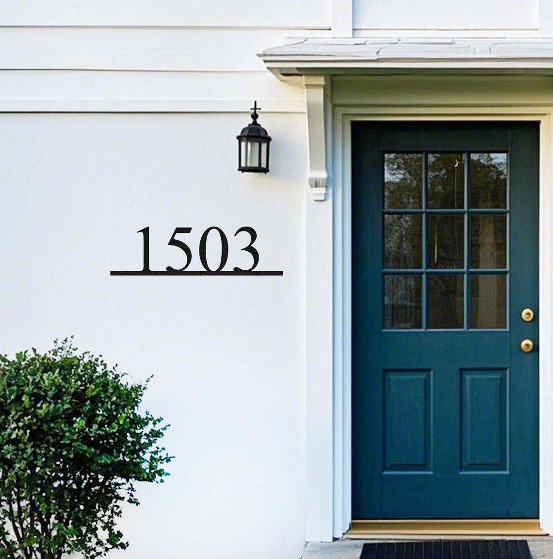 Custom House Number Metal Sign,modern Address Sign,metal House Numbers ...
