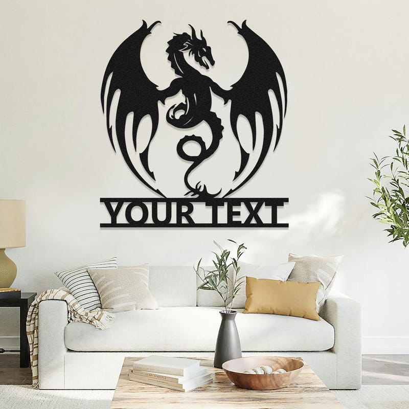 Dragon Sign - Etsy