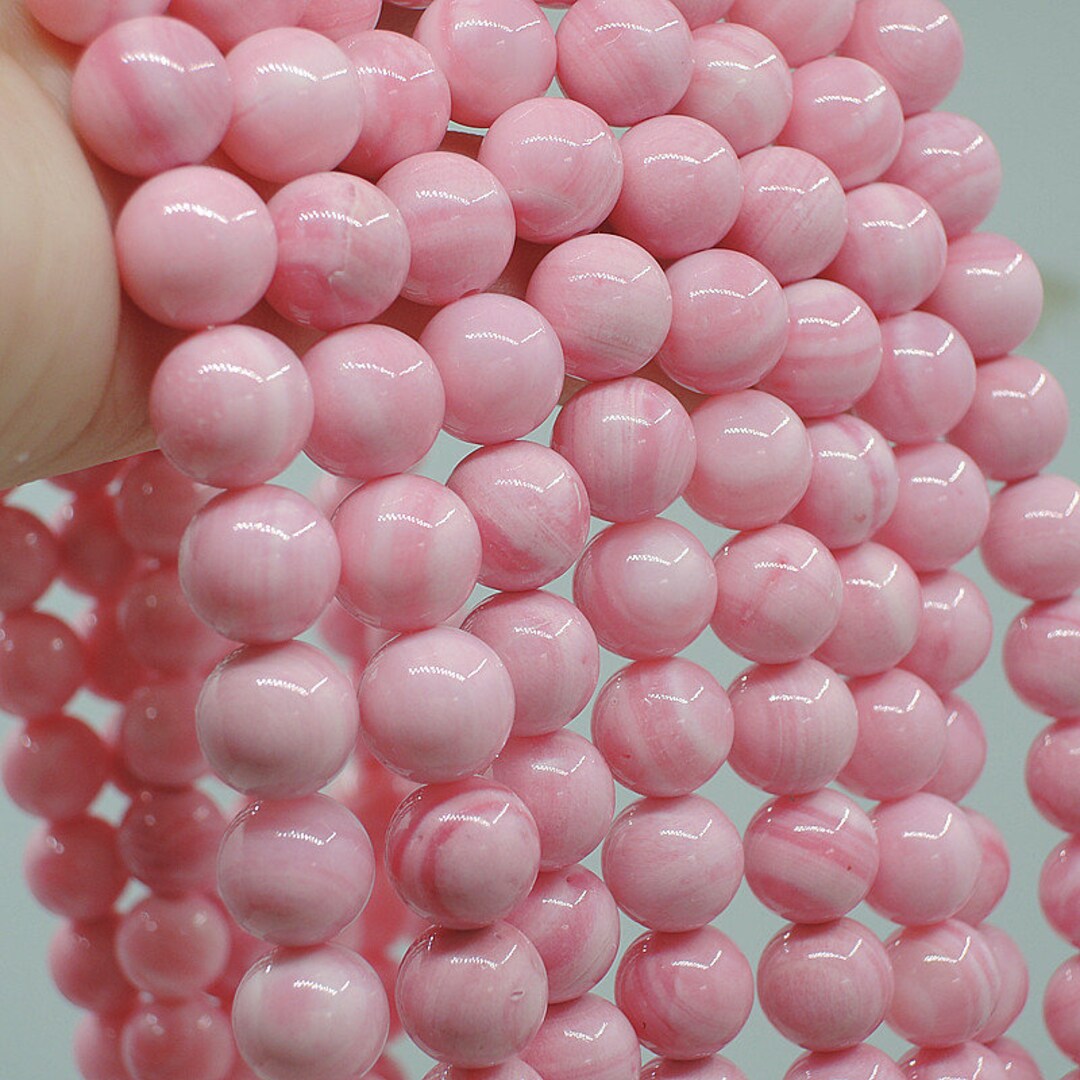 Fairy6.8/8.8mm Natural Pink Queen Conch Shell, Cochineal Snails, Plum ...