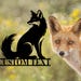 Custom Fox Metal Sign,personalized Fox Name Sign,fox Metal Wall Art,fox ...