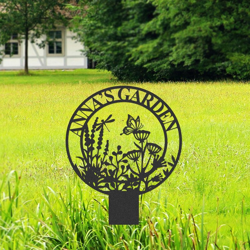 Metal Garden Signs - Etsy