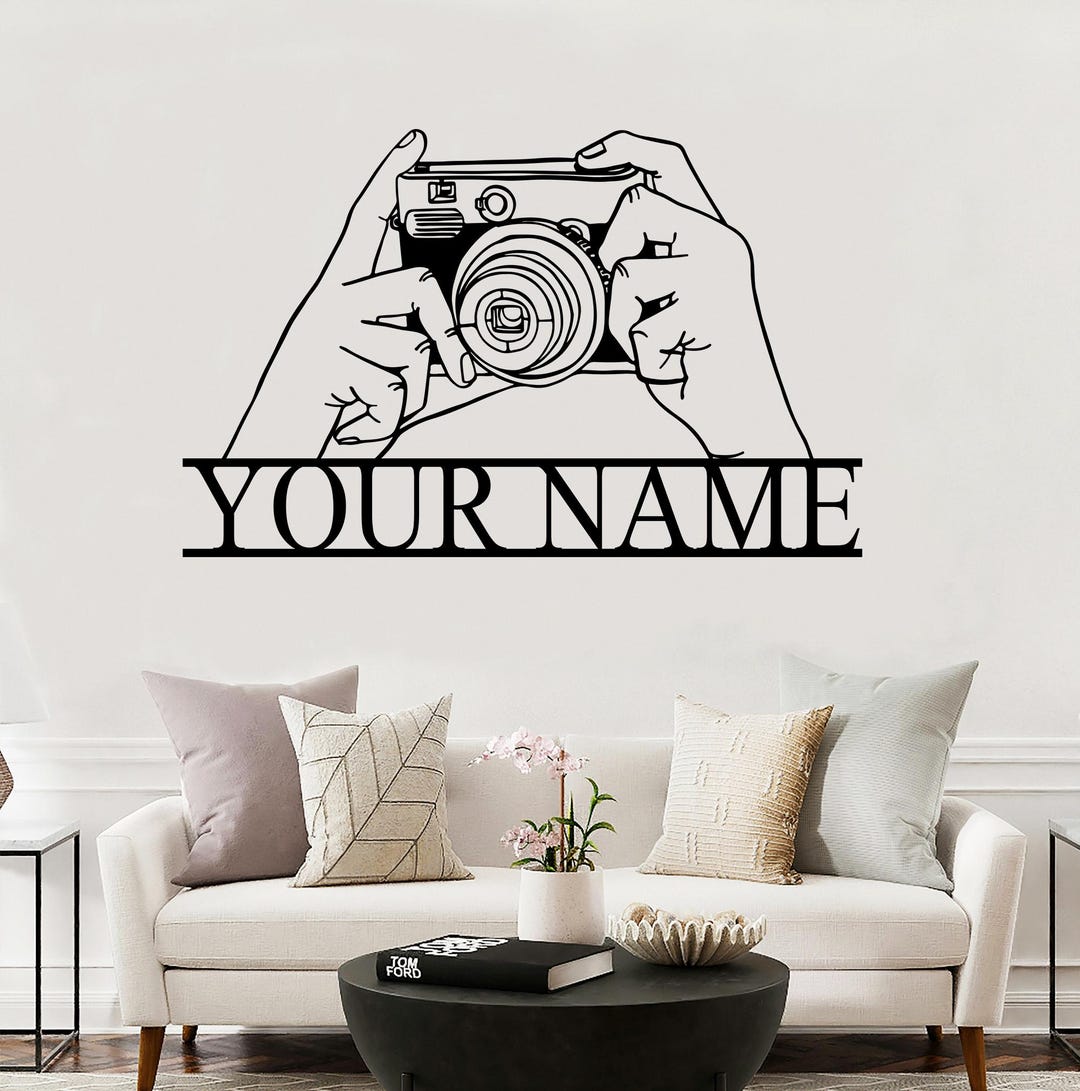 Personalized Camera Wall Art,custom Camera Metal Sign,photo Studio Sign ...