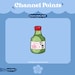 Soju Sakura Bottle | Emote | Channel Point | Badge | for Twitch ...