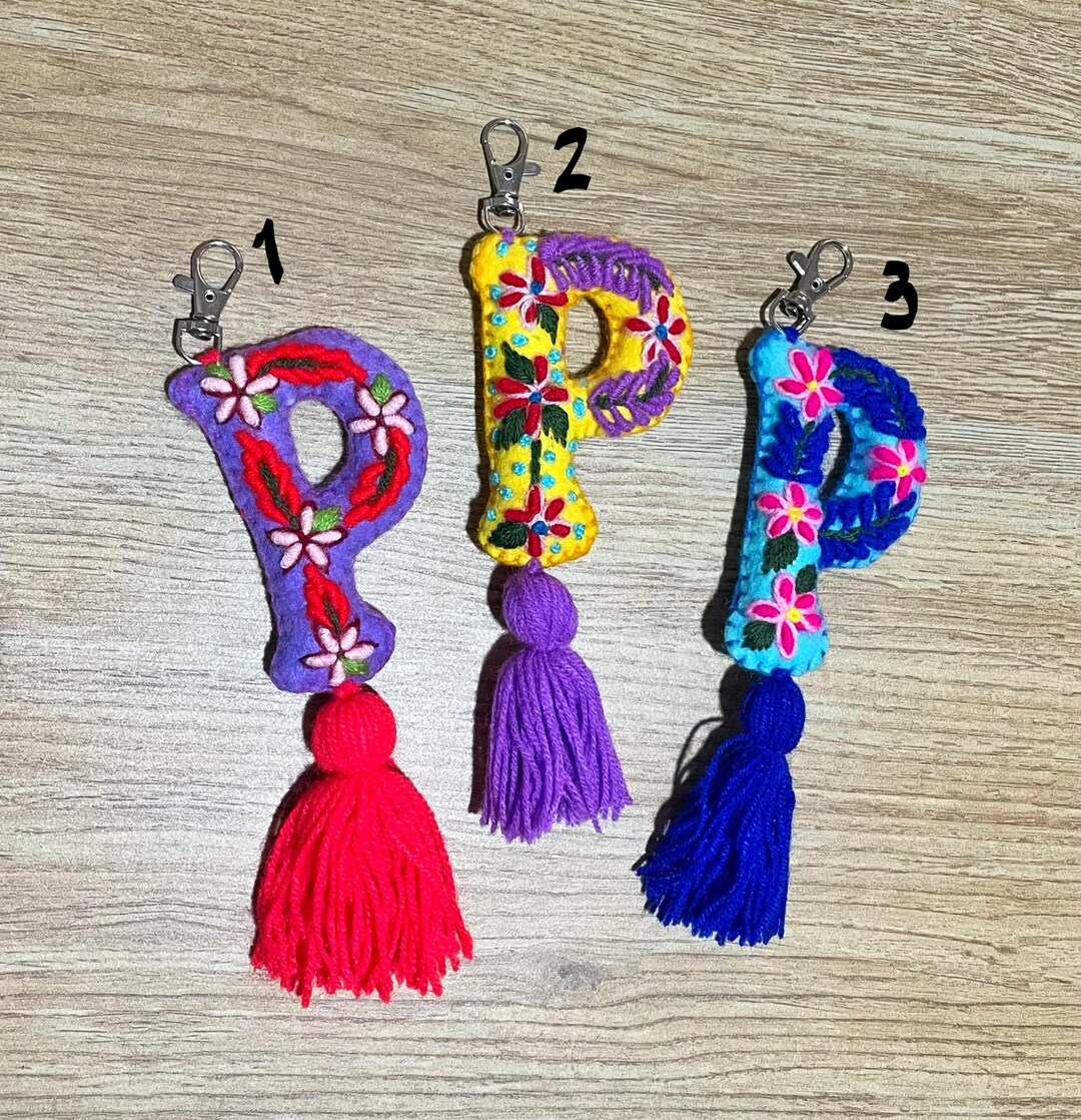 Personalized Gift Keychain, Initial Name Keychain, Personalized Letter ...