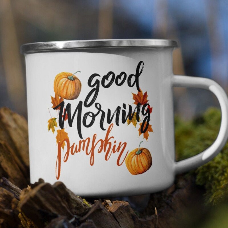 Good Morning Pumpkin Mug - Etsy