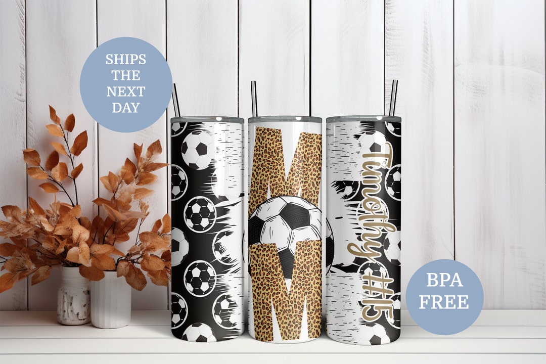 Personalized Soccer Mom Tumbler Soccer Mom to Go Cup Personalized Gift ...