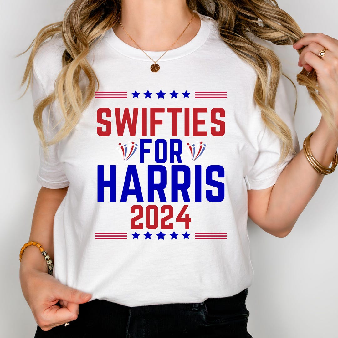 Swifties for Harris '24 PNG, Kamala Harris Merch , Presidential ...