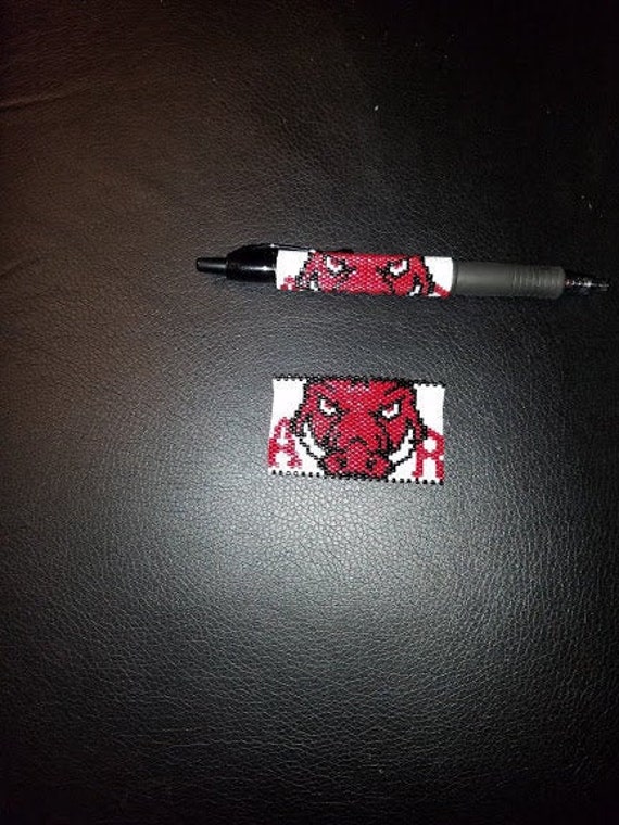 Arkansas Razorbacks Pen Wraps - Etsy