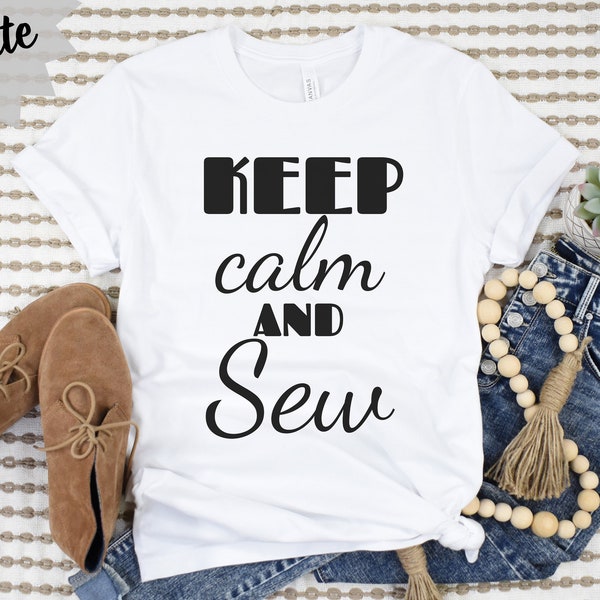Keep Calm and Sew On - Etsy