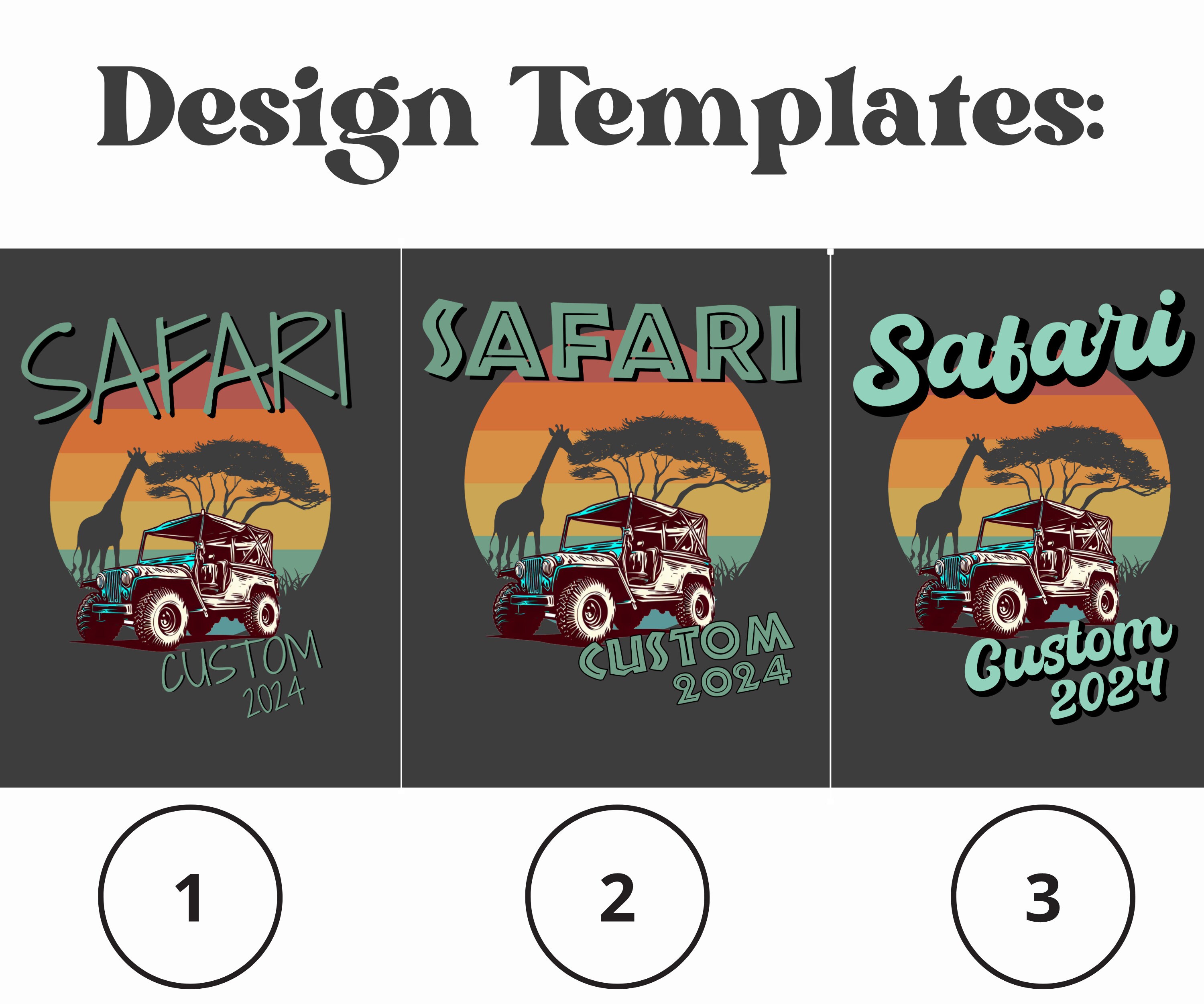 Personalized Safari Shirt, Custom African Safari T-shirt, Safari Gift ...