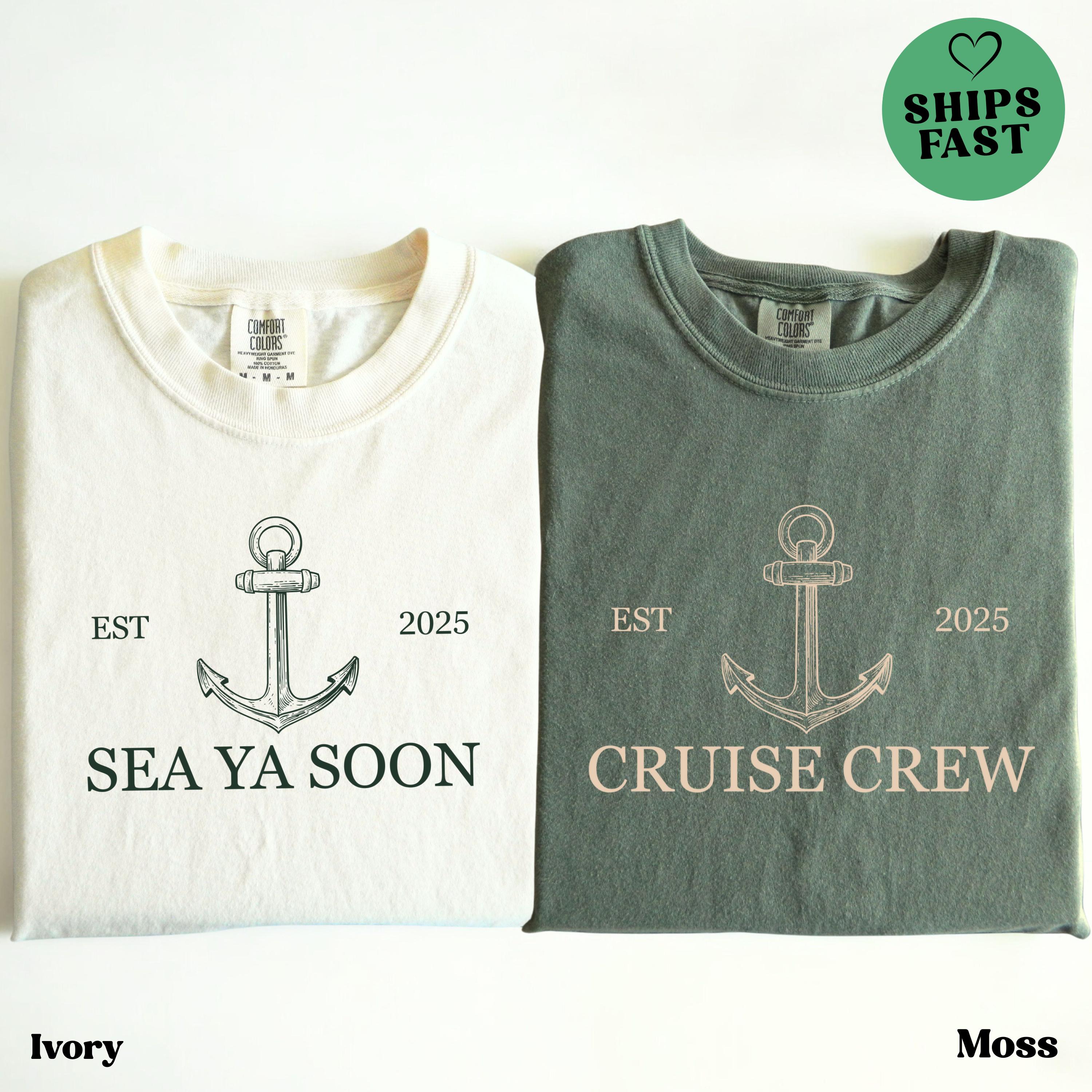 Personalized Cruise Crew Shirt: Matching Family Vacation Tee - Etsy