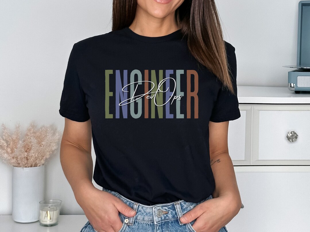 Devops Engineer Shirt, Engineer Gift, Engineer Gifts, Gift for Engineer, Engineer Graduation ...