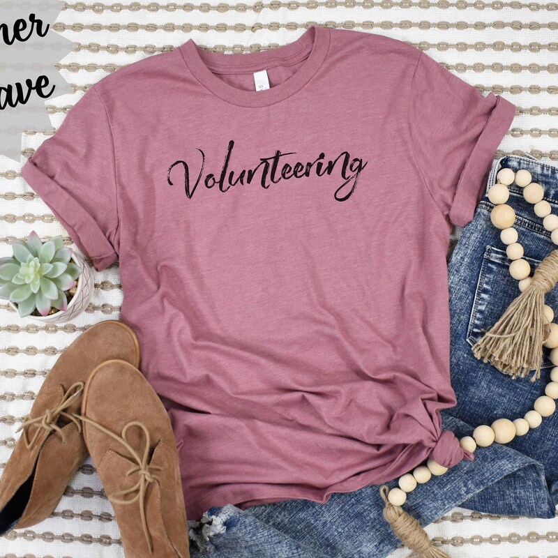Volunteer Tshirt - Etsy
