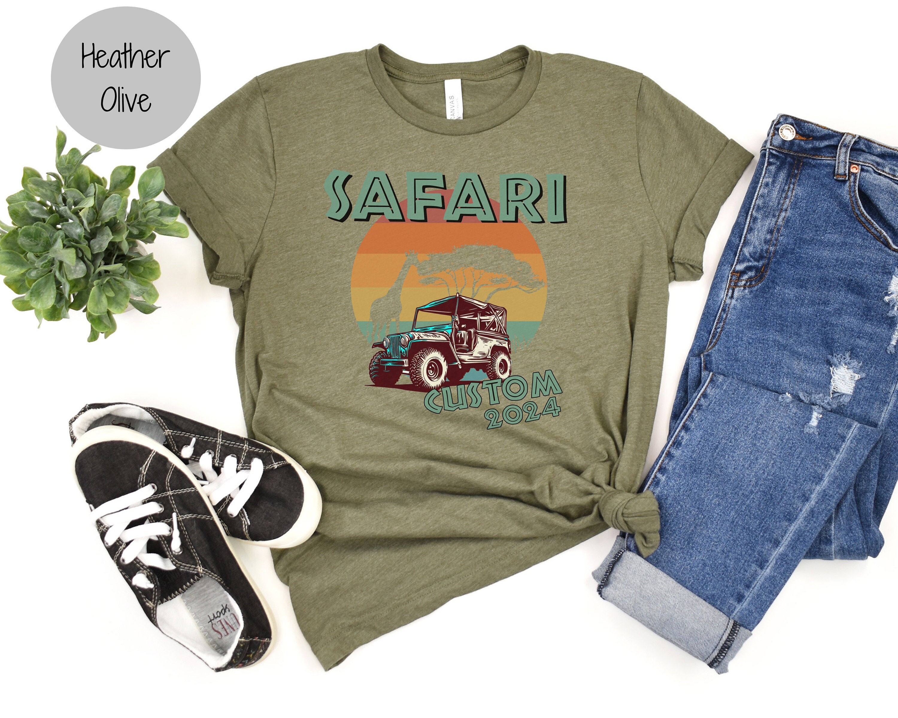 Personalized Safari Shirt, Custom African Safari T-shirt, Safari Gift ...