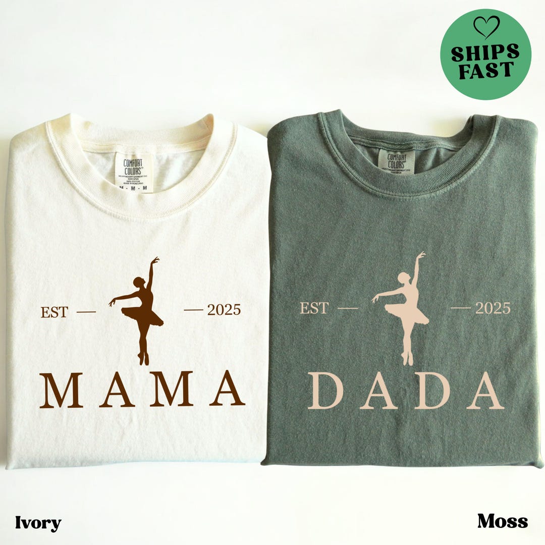 Personalized Ballet T-shirt, Ballet Dancer Birthday Shirts, Matching ...