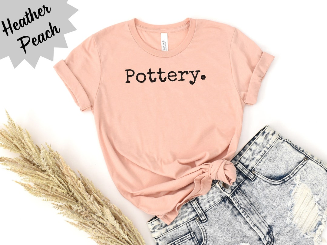 Pottery Shirt Minimalist Ceramic Shirts Gift for Potters - Etsy