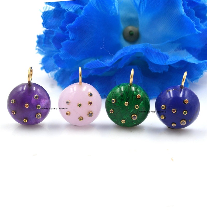 Disc Pendant - Etsy