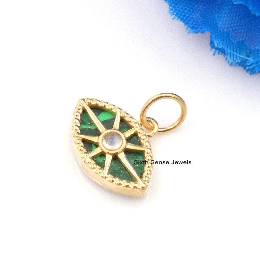 New Design Evil Eye Charm, Designer Turquoise Evil Eye Pendant ...
