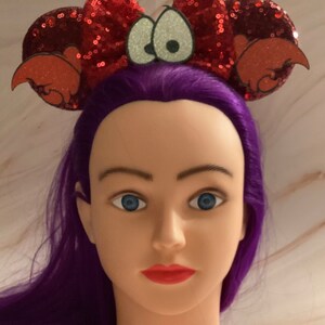 Sebastian Inspired Minnie Mouse Ears, Mickey Mouse Ears - Etsy