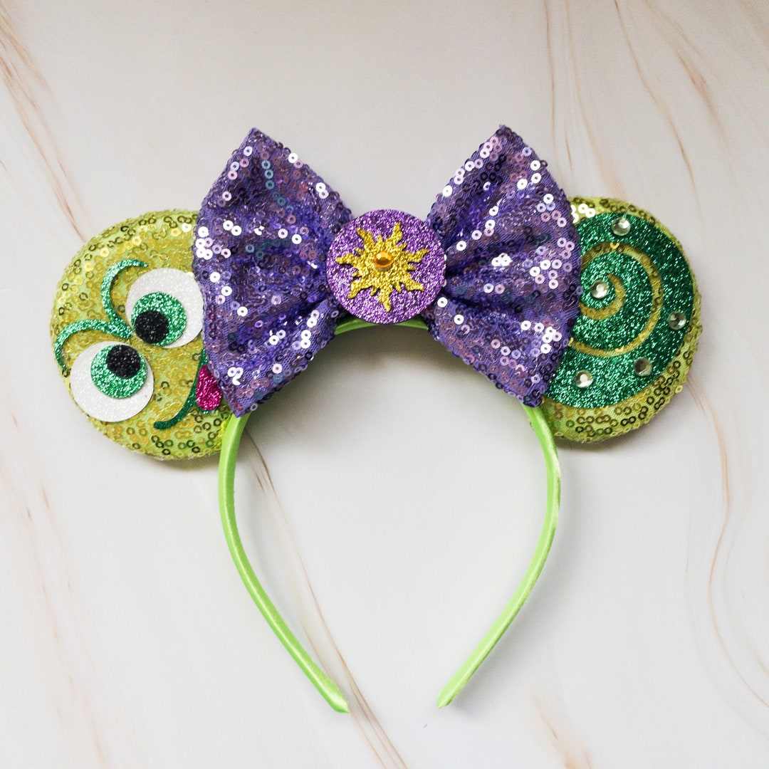 Pascal Minnie Ears Rapunzel Minnie Ears - Etsy
