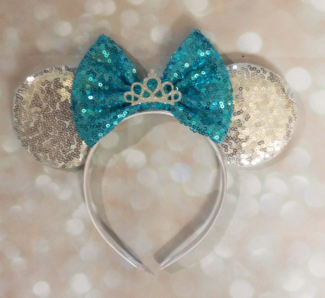 Princess Minnie Ears Crown Minnie Ears - Etsy