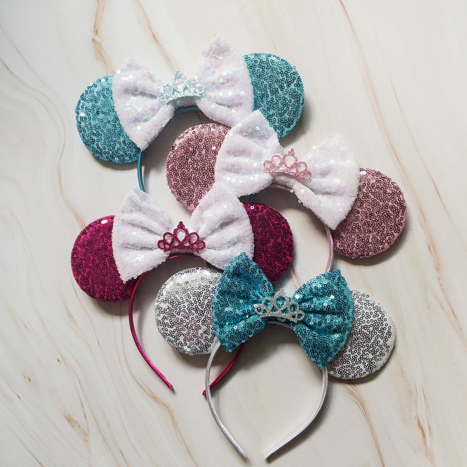 Princess Minnie Ears Crown Minnie Ears | Etsy