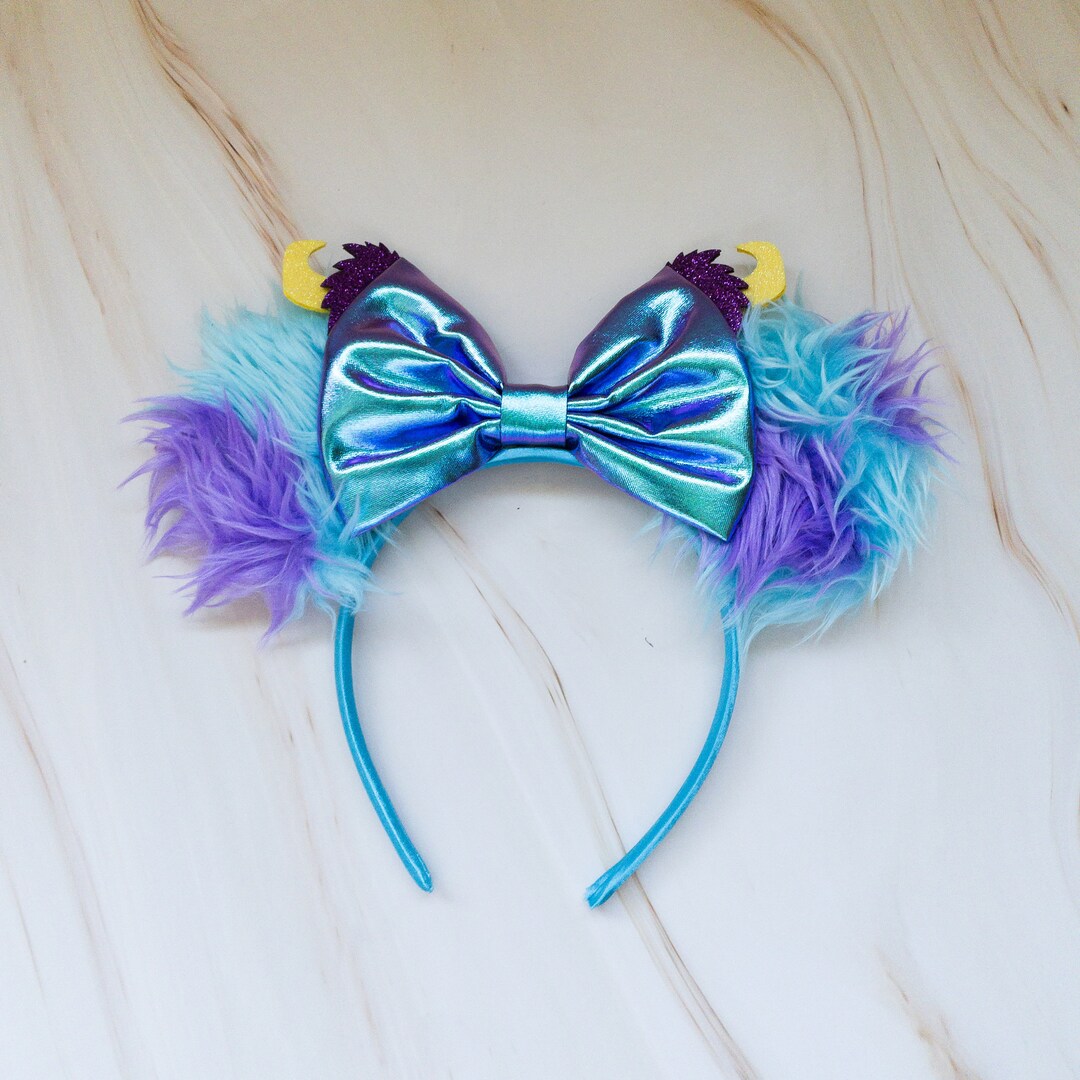 Sulley Minnie Ears, Monsters Inc. Mickey Ears - Etsy
