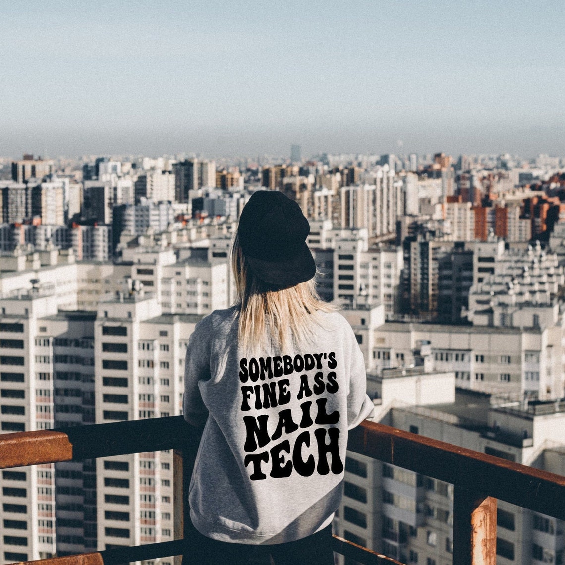 Nail Tech Sweatshirt Trending somebody's Fine A - Etsy