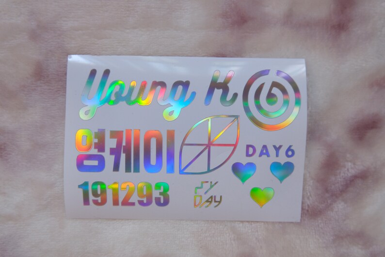 Day6 Lightstick Decal - Etsy