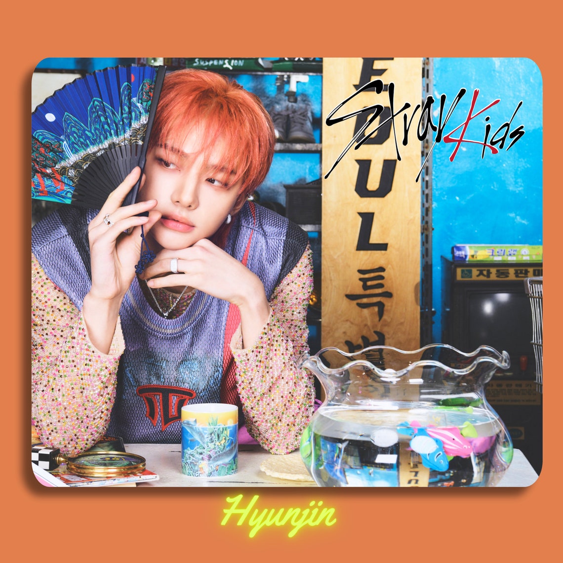 Stray Kids Computer Mouse Pad, K-pop Pictorial Design, Non-slip ...
